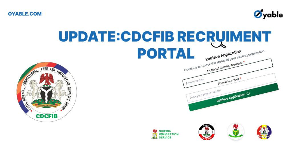 CDCFIB Recruitment Portal Update 2025: What's Changed & Next Steps - Oyable